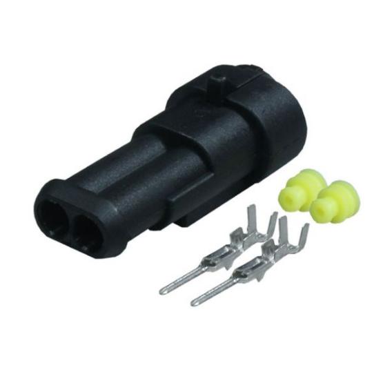 SuperSeal | SS2M | 2 Way, 0.5-1.5mm2 Male Connector Kit – HSB Technical ...